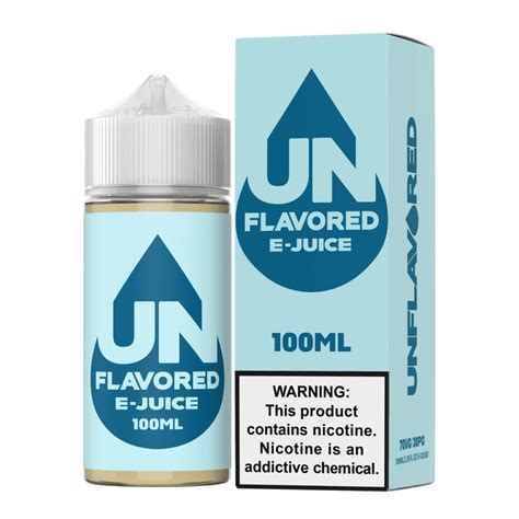Unflavored E Juice 100ml Best Quality At Ecigmafia