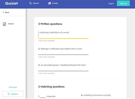 Quizlet Prediction And Inference Terms Test Unknown Type For 7th Grade
