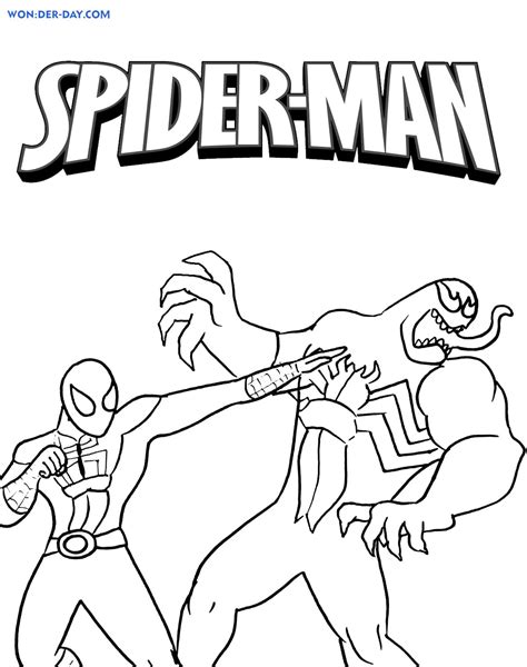 Spiderman Coloring Pages Free Coloring Pages