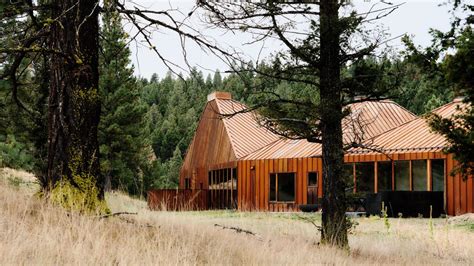 Tw Ryan Architecture Clads Pyramidal Montana House In Weathering Steel