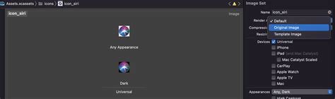 swift get tab bar items in xcode to show in image original color as