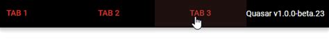 [v1] qtabs flicker bug on hover · issue 3713 · quasarframework quasar