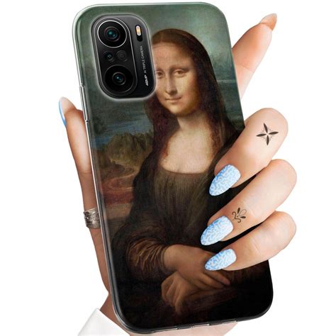 Etui Do Xiaomi Poco F3 F3 Pro Wzory Leonardo Da Vinci Mona Łasiczka