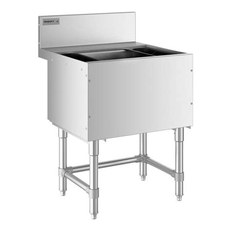 Regency Spec Line 24 X 24 Underbar Ice Bin 77 Lb