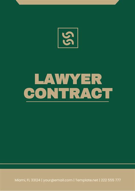 Free Lawyer Contract Template To Edit Online