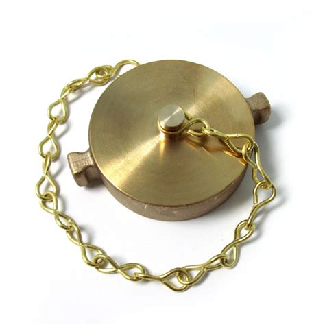 2 12″ Bronze Female Fire Hose Cap Bc Site Service