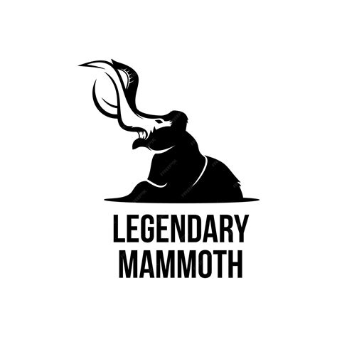 Premium Vector Mammoth Legendary Logo Vector