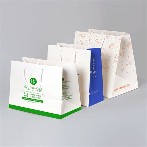상품상세 크라프트지 쇼핑백 비즈하우스