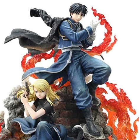 Fullmetal Alchemist Roy Mustang And Riza Hawkeye Concept Masterline