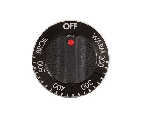 Tappan Tgo356bfw3 Oven Temperature Control Knob Lower