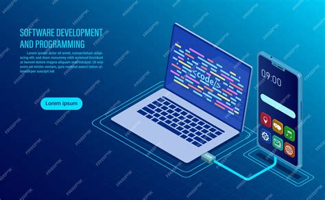 Développement Logiciel Et Codage Programmation Du Concept Traitement
