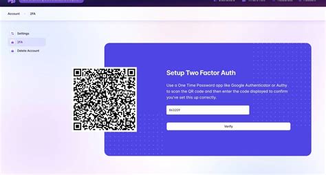 Multi Factor Authentication Mfa Page Design Examples From Web Apps