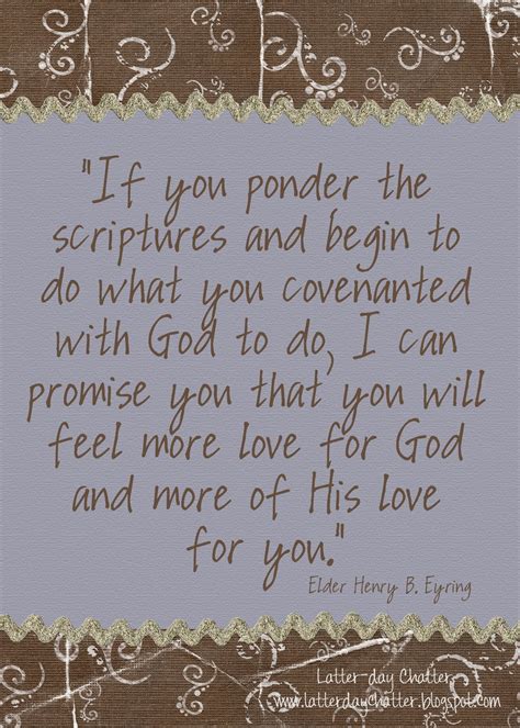 Lds Quotes On Scripture Study Quotesgram