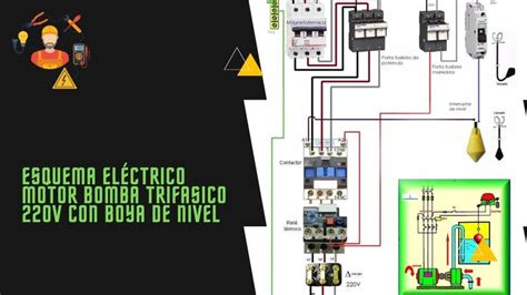 Esquema Eléctrico Motor Bomba Trifásico 220v Con Boya De Nivel