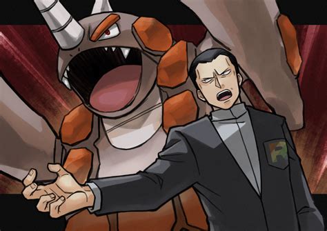 Oyu No Mizuwari Giovanni Pokemon Rhyperior Nintendo Pokemon