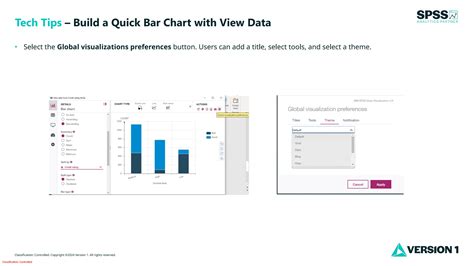 Build A Quick Bar Chart With Data View In Ibm Spss Modeler Pptx Free