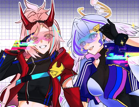 Robin And Rappa Honkai And 1 More Drawn By Choikfu Danbooru