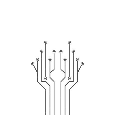 Premium Vector Circuit Technology Ilustration Vector