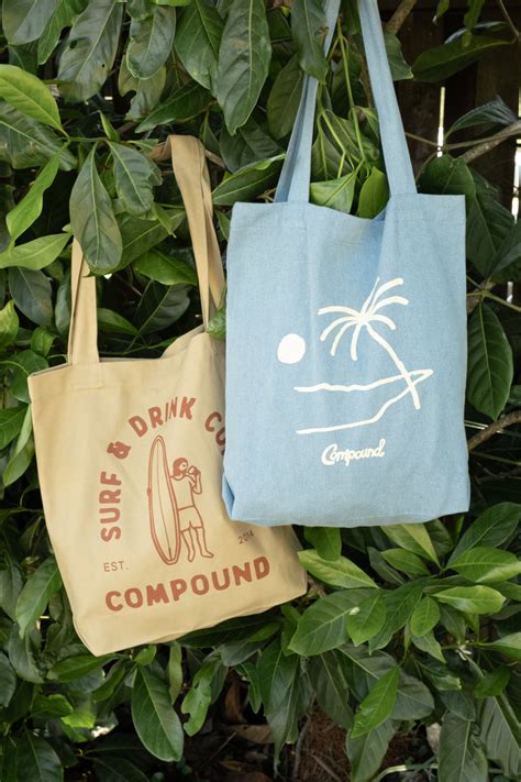 Compound Tote Compound Surf And Drink Coffee