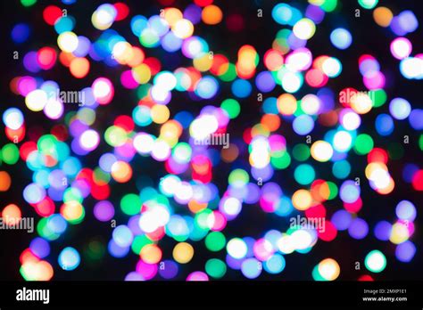 Colour Coloured Lights Background Black Abstract Hi Res Stock