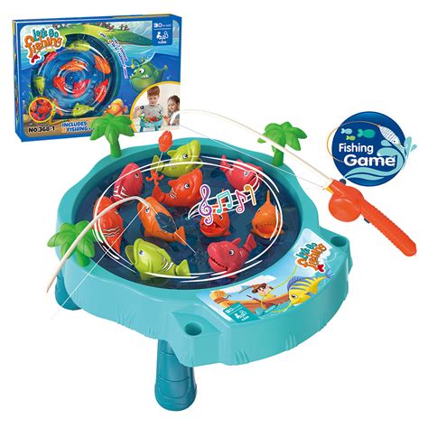 Juego De Pesca Con Funciones Importadores De Juguetes Fentoys