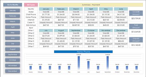 Bill Tracker Template Excel Beginners Guide Running Riset