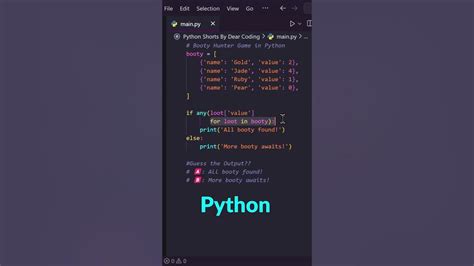 Python The Ultimate Treasure 🏆 Hunt Game Python Coding Programming Youtube