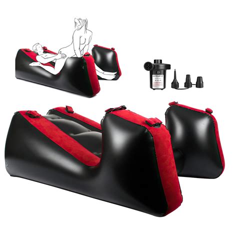 Inflatable Sex Sofa For Adult Pvc Flocked Sex Chair Furniture With