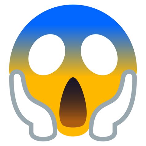 😱 Face Screaming In Fear Emoji Copy And Paste Emoji Stock