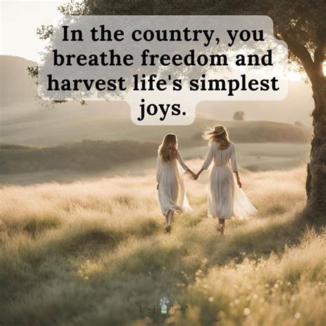Country Living Inspirational Quotes
