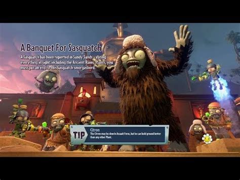 Pvz Gw2 Boss Hunt A Banquet For Sasquatch Easy Mode Youtube