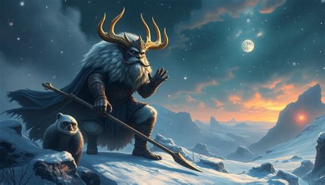 Norse God Of Hunting Ullr God Of Winter Duzns