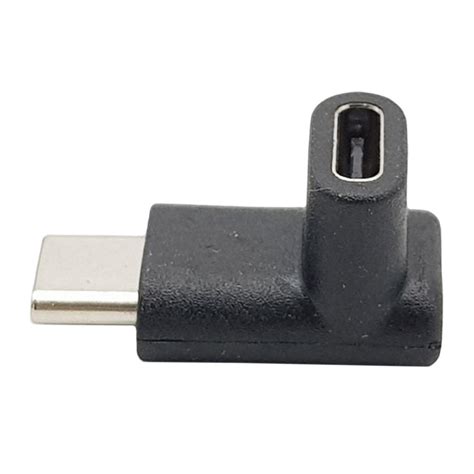 Đầu Chuyển đổi Usb 3 1 Type C Nam Sang Usb 3 1 Type C Nữ 90 độ Nshop