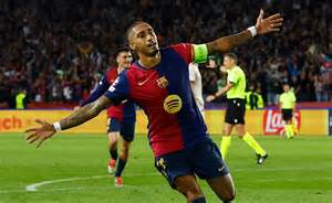 Raphina Vuelve A Brillar En Goleada Del Barcelona A Sevilla