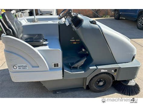Used Nilfisk Sr 1601 Ride On Sweeper In Penrith Nsw