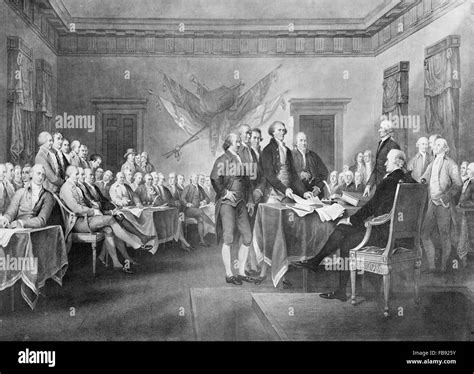 Signing Of The Declaration Of Independence Painting
