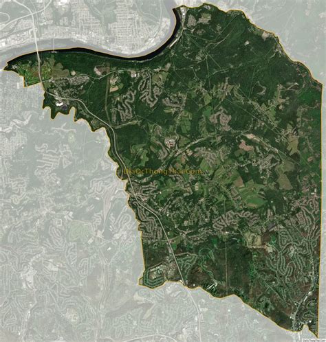 Map Of Plum Borough Thong Thai Real