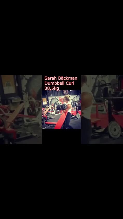 The Armwrestling Superhuman Sarah Bäckman