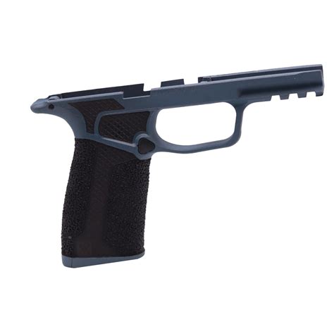 Sig P365 Xmacro True Blue Hybrid Hand Stippled Lower