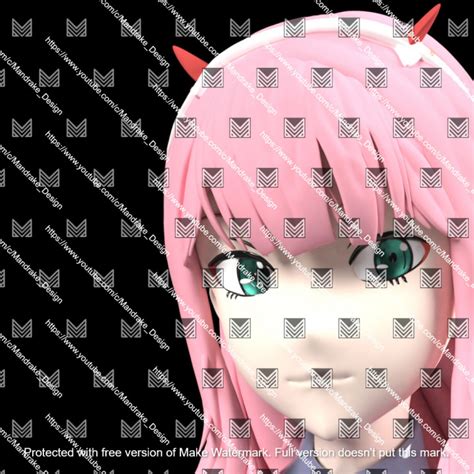 3d Printable Zero Two Casual Dress Darling In The Franxx By Mandrake