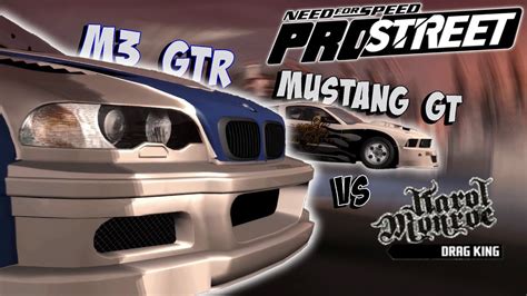Nfs Prostreet Smoking Karol Monroe Drag King Using M3 Gtr Youtube
