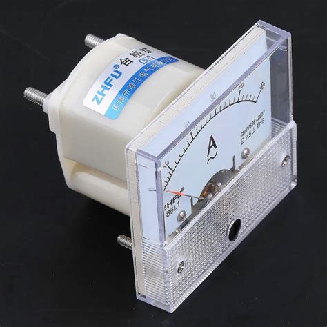 85l1 Analog Ac Panel Ammeter With Dial Pointer Current Gauge For