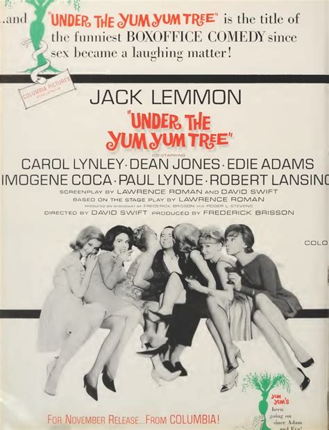 Under The Yum Yum Tree 1963 The Magnificent 60s