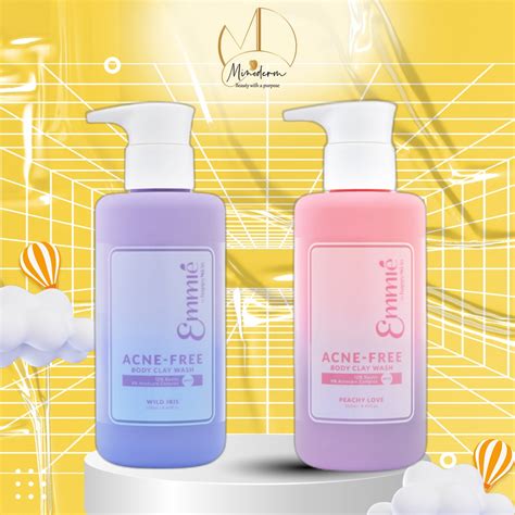 Mua Sữa Tắm đất Sét Emmié By Happy Skin Acne Free Body Clay Wash Sạch