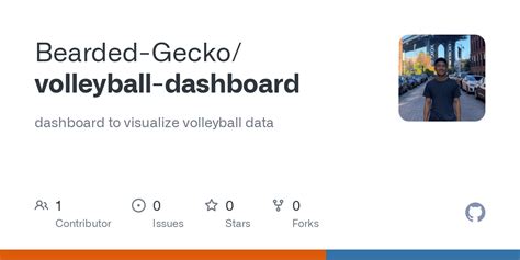 Github Bearded Geckovolleyball Dashboard Dashboard To Visualize Volleyball Data