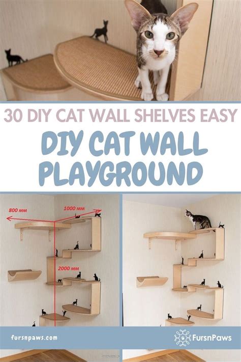 30 Diy Cat Wall Shelves Easy Diy Cat Wall Playground Cat Diy Diy