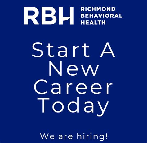 Richmond Behavioral Health Posted On Linkedin