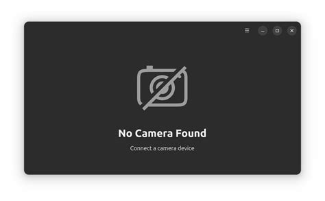 Fixed No Camera Found Issue In Ubuntu