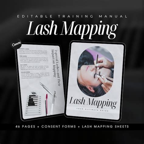 Lash Mapping Template Etsy