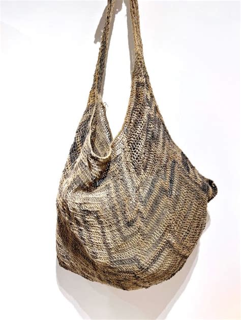 Bilum Goroka Natural And Grey Black Stump Gallery